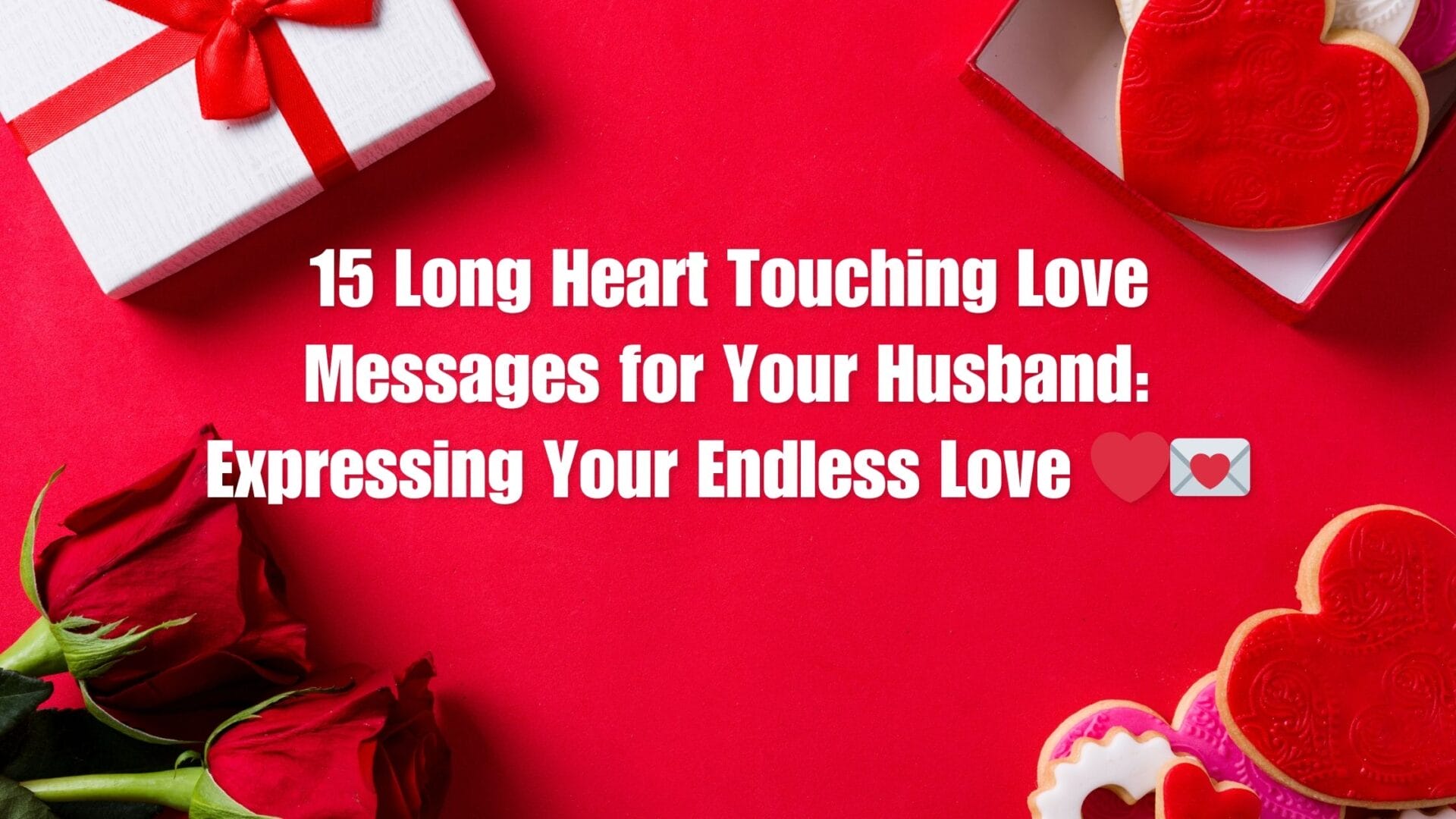 15 Long Heart Touching Love Messages for Your Husband: Expressing Your ...