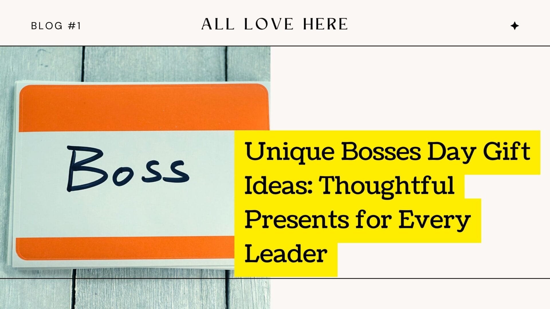 Unique Bosses Day Gift Ideas: Thoughtful Presents for Every Leader ...